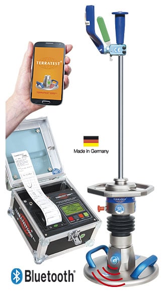 Leichte Fallgewichtsgeräte - Produkte | TERRATEST GmbH