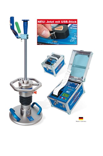 Leichte Fallplatte TERRATEST 5000 blu Leichte Fallplatte TERRATEST 5000 blu