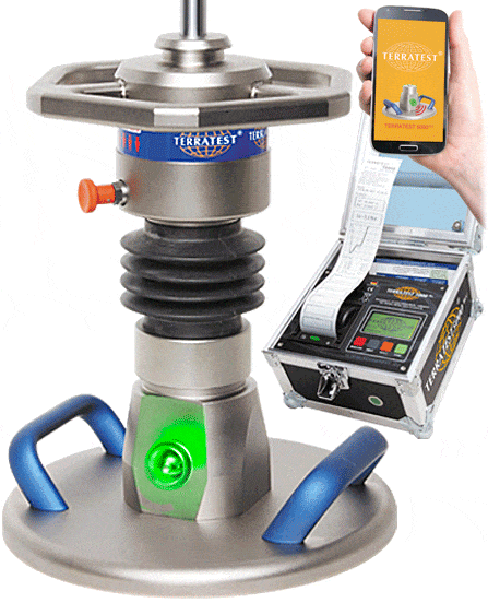 Leichtes Fallgewichtsgerät zum Best Preis Kaufen » TERRATEST