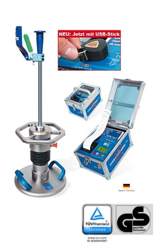 Dynamischer Plattendruckversuch mit der dynamischen Lastplatte