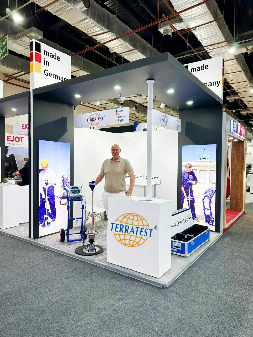 BIG 5 Egypt - Leichtes Fallgewichtsgerät TERRATEST